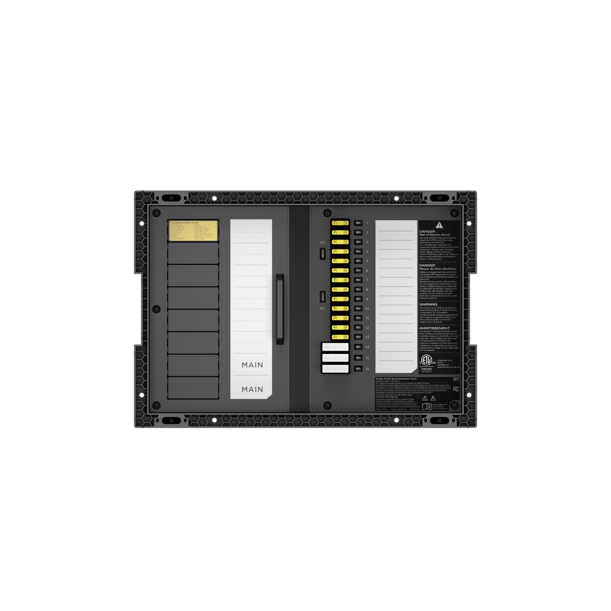 EcoFlow 30/50A AC/DC Smart Distribution Panel