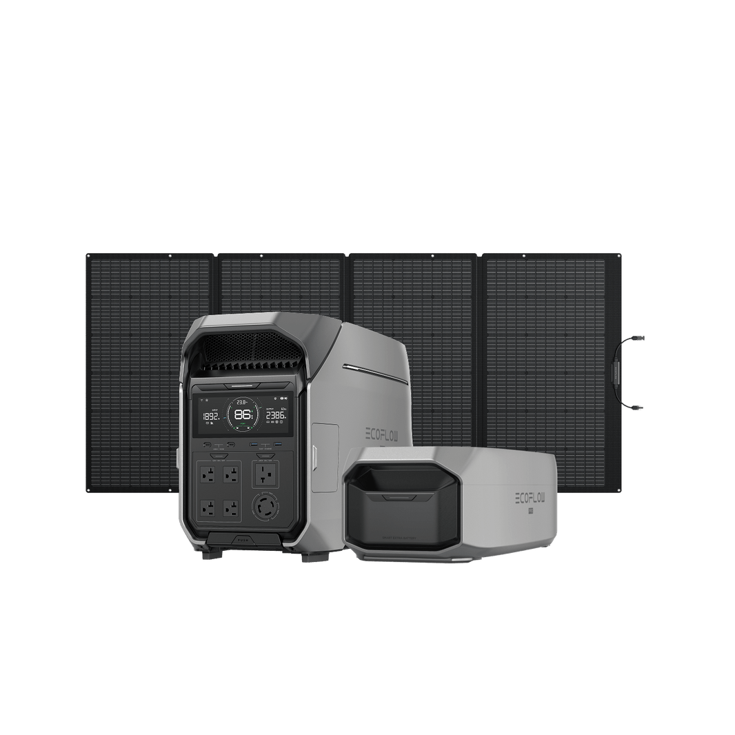 Powerful Yet Simple: DELTA Pro 3 | EcoFlow | DELTA Pro 3 + 500W Solar Kit
