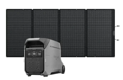 DELTA Pro 3 Solar Generator (PV400W) | EcoFlow | DELTA Pro 3 + 1*400W