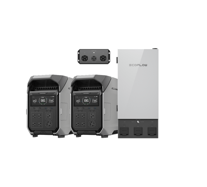 EcoFlow DELTA Pro 3 Whole-Home Power Kit | 2*DELTA Pro 3 + 50 amp Hub ...