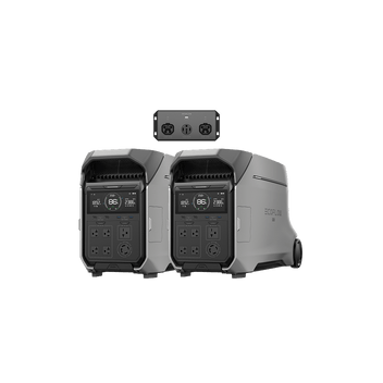 EcoFlow DELTA Pro 3 Whole-Home Power Kit | 2*DELTA Pro 3 + 50 amp Hub