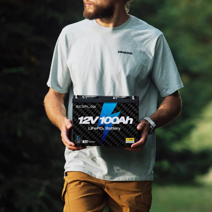 12V 100Ah Deep Cycle LiFePO4 Battery | EcoFlow | EcoFlow Lithium 12V ...