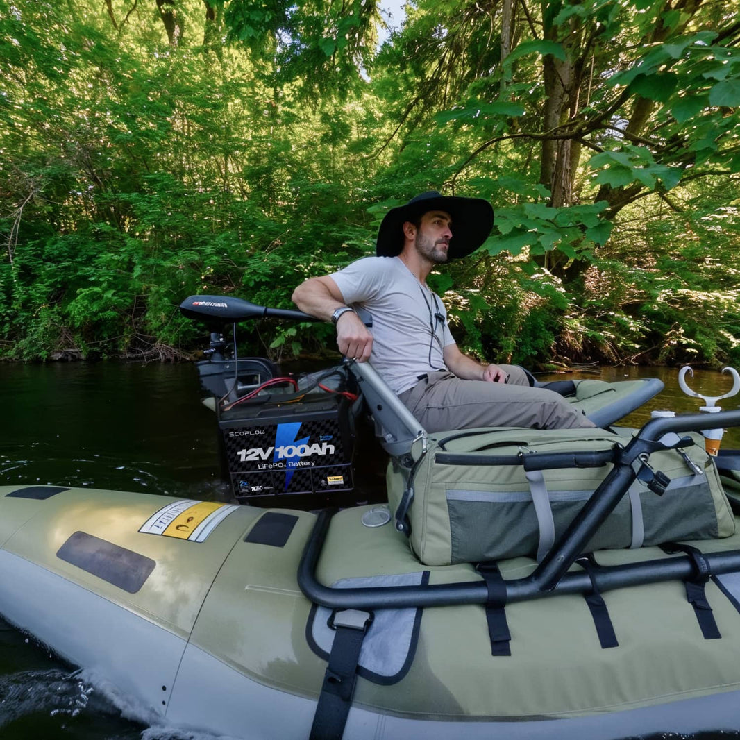 12V 100Ah Marine Trolling Motor Battery | EcoFlow US | EcoFlow Lithium 12V 100Ah Deep Cycle ...