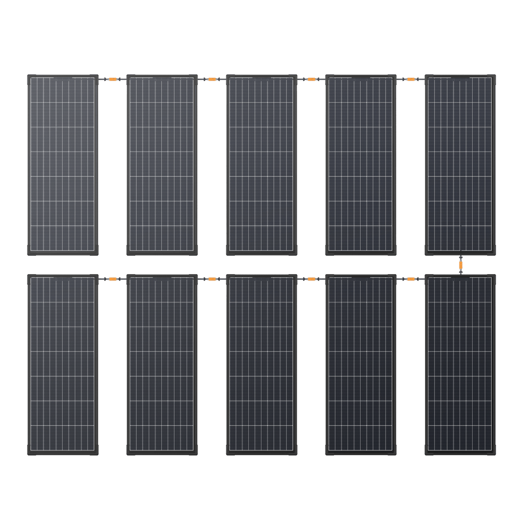 EcoFlow 130W RVMax Rigid Solar Panel | 2*130W RVMax Rigid Solar Panel