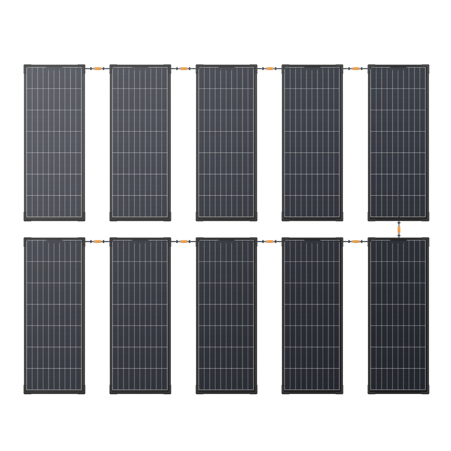 EcoFlow 130W RVMax Rigid Solar Panel | 2*130W RVMax Rigid Solar Panel