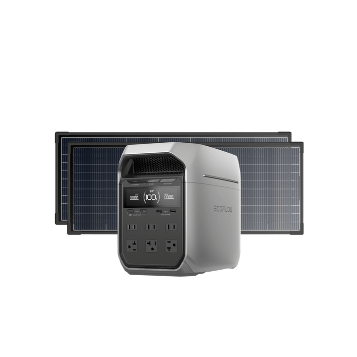 EcoFlow 130W RVMax Rigid Solar Panel | DELTA 3 Plus + 2 × 130W RVMax ...