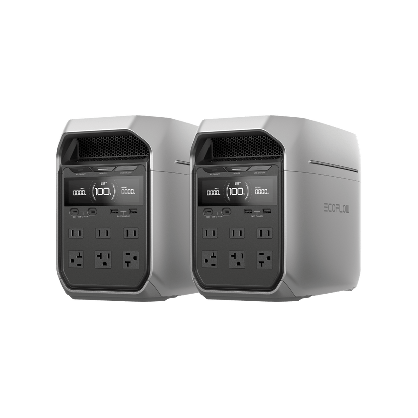 EcoFlow DELTA 3 Plus Portable Power Station | EcoFlow US | 2 × DELTA 3 ...