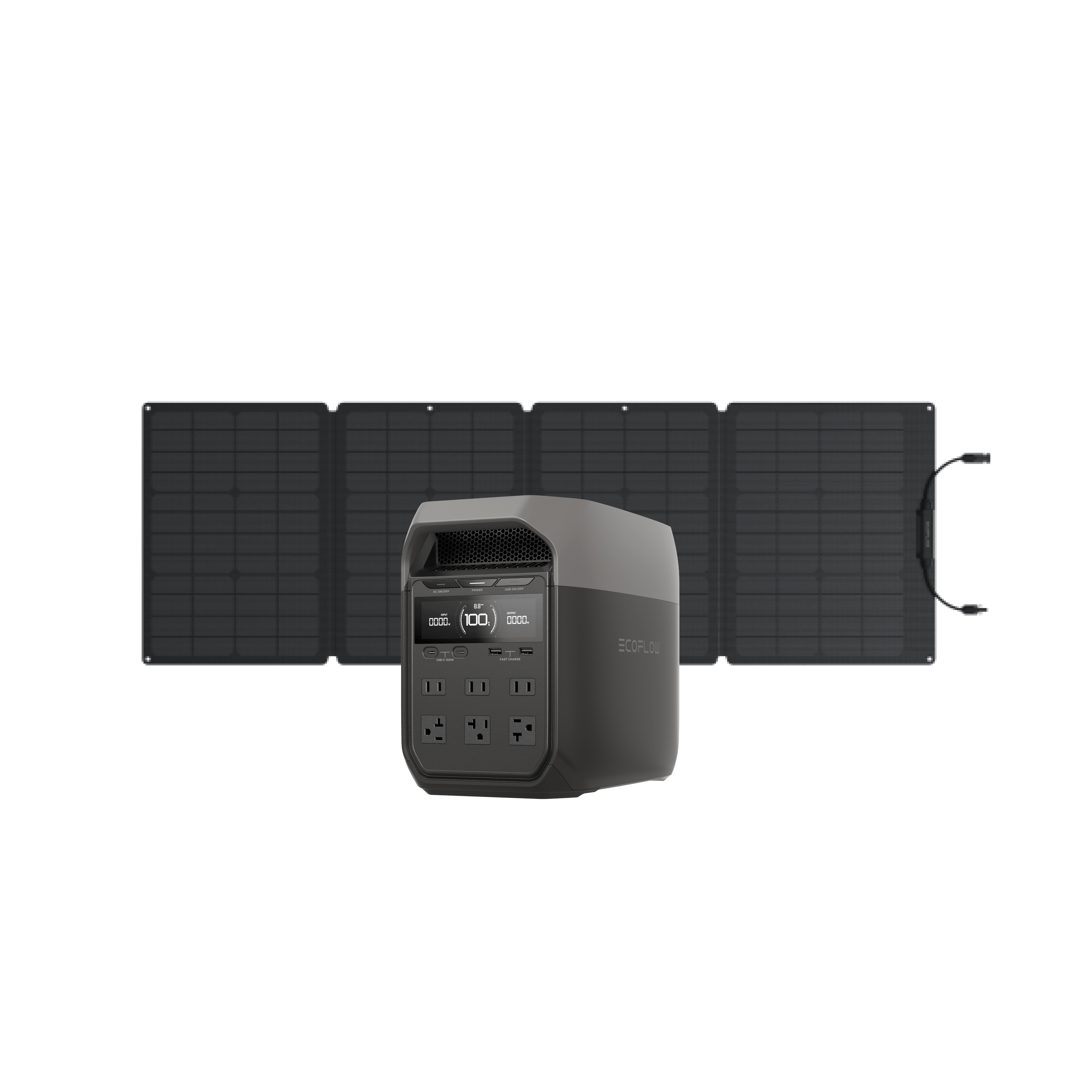 EcoFlow DELTA 3 Portable Power Station | EcoFlow US | DELTA 3 + 110W ...