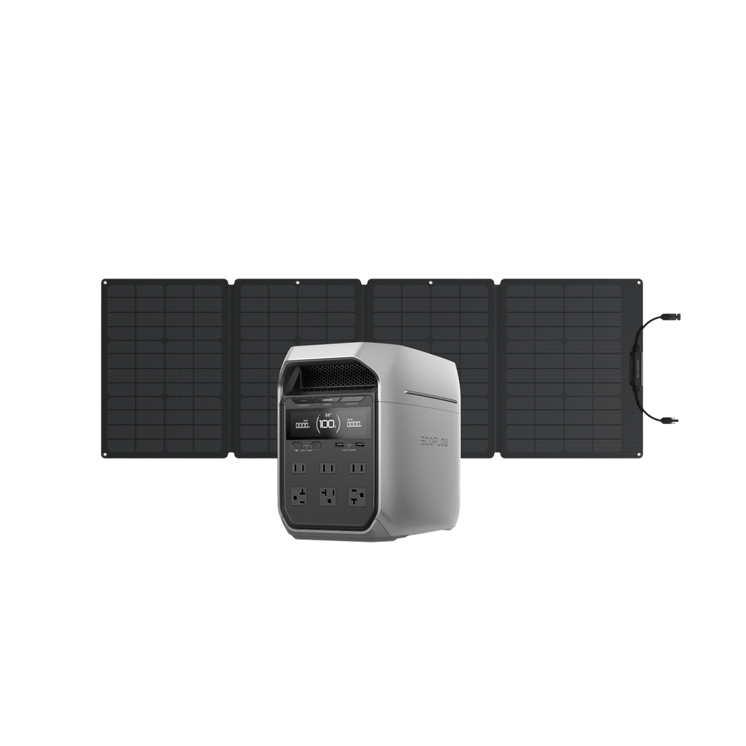 EcoFlow DELTA 3 Series Solar Generator (PV110W) | EcoFlow US | DELTA 3 ...