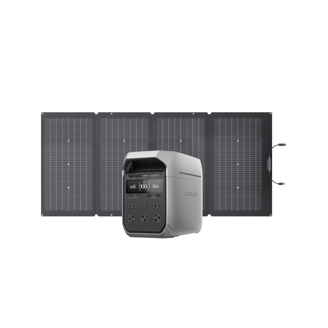 EcoFlow DELTA 3 Series Solar Generator (PV220W) | EcoFlow US | DELTA 3 ...