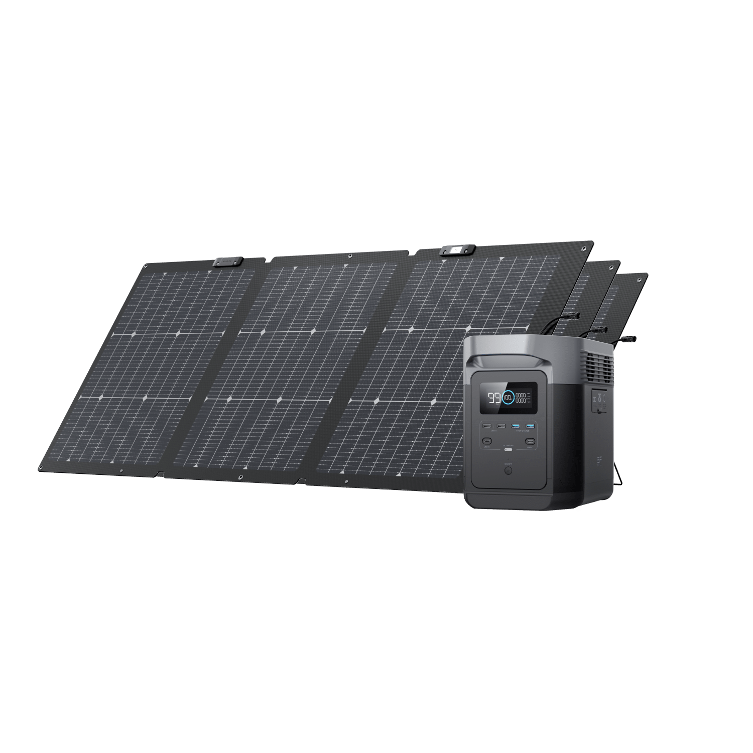 EcoFlow DELTA Solar Generator (PV 160W) | DELTA (1300) / 3*160W