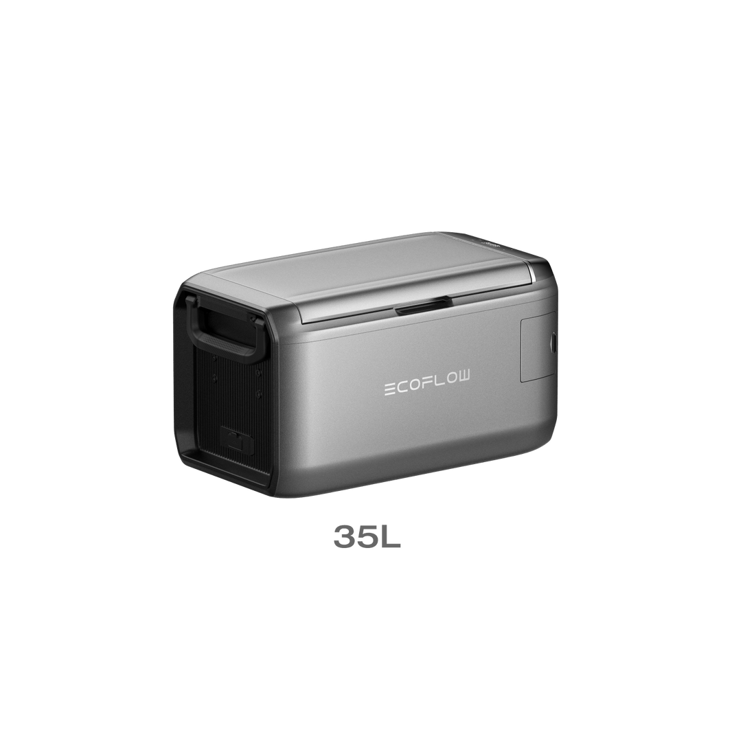 EcoFlow GLACIER Classic Portable Fridge Freezer | 45L / GLACIER Plug-in ...