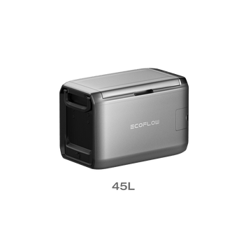 EcoFlow GLACIER Classic Portable Fridge Freezer | 55L / GLACIER Plug-in ...