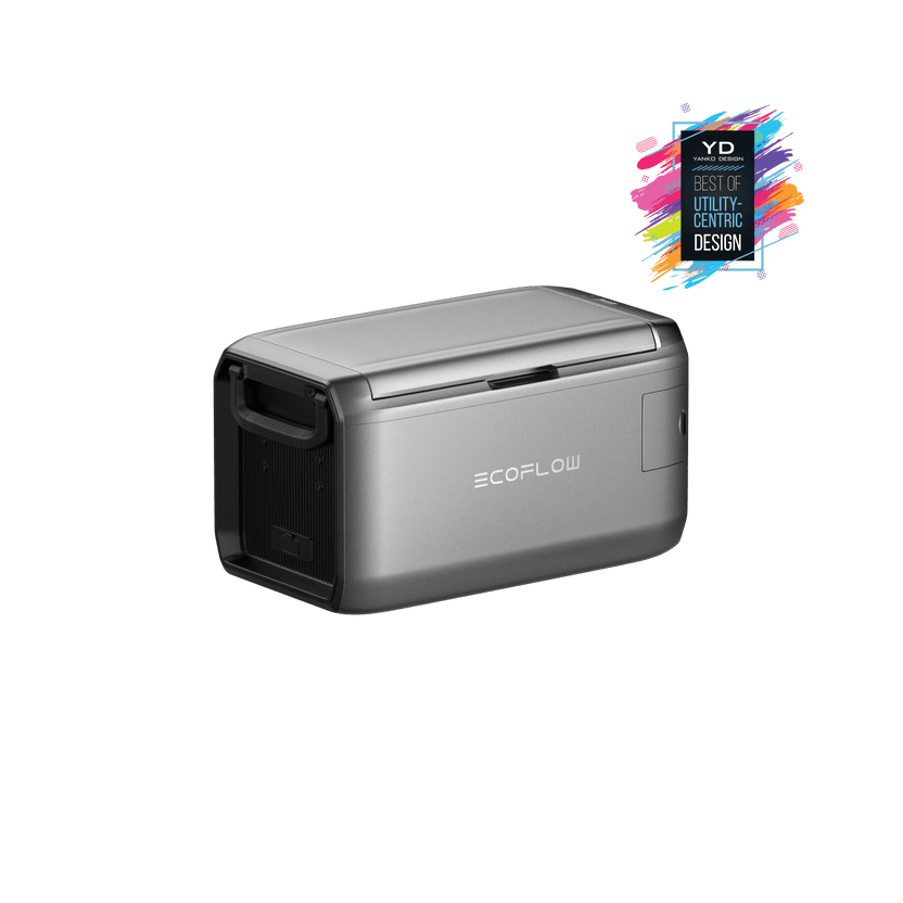 EcoFlow GLACIER Classic Portable Fridge Freezer | 35L / GLACIER Plug-in ...