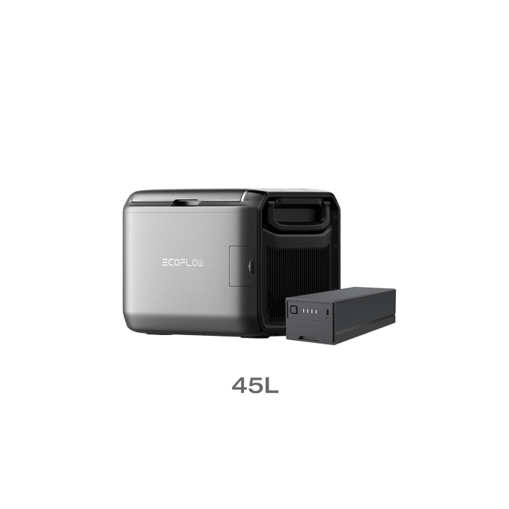 EcoFlow GLACIER Classic Portable Fridge Freezer | 45L / GLACIER Plug-in ...