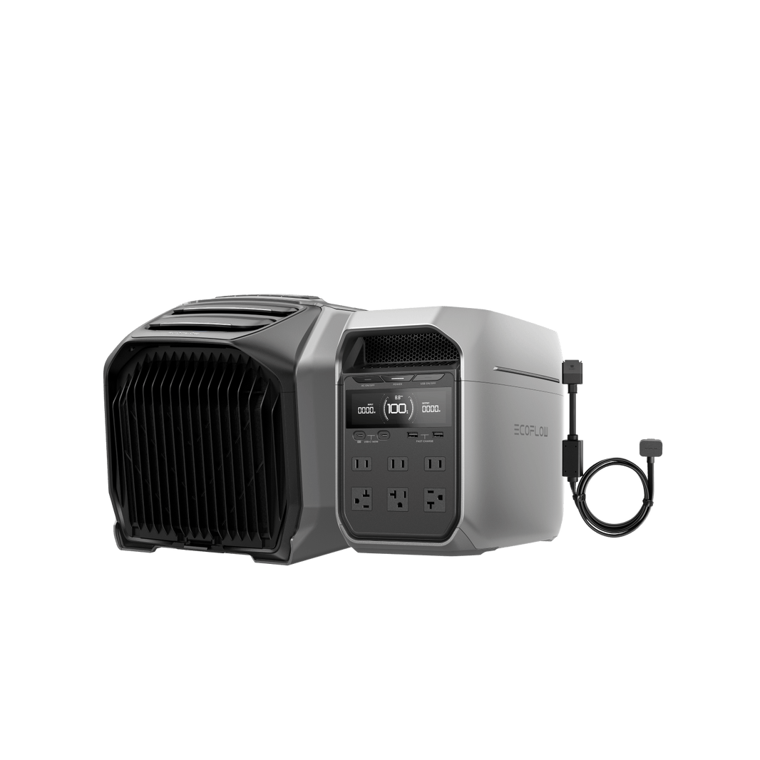 EcoFlow WAVE 3 Portable Air Conditioner with Heater | WAVE 3 + DELTA 3 Plus