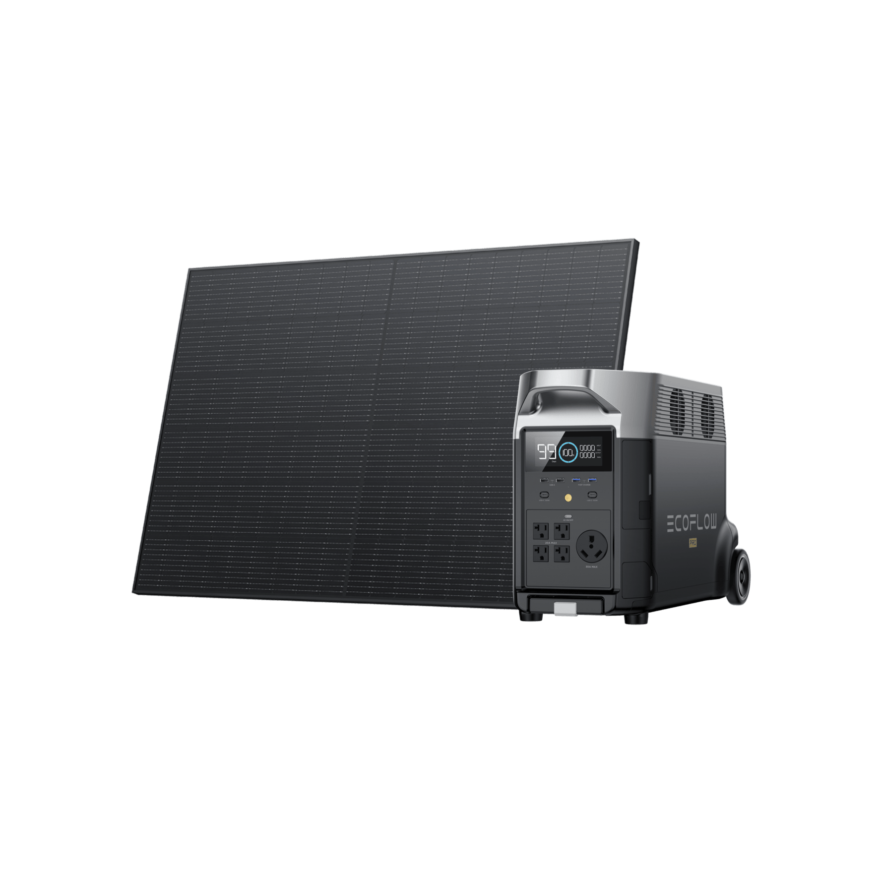 EcoFlow DELTA Pro Solar Generator (Rigid PV400W)